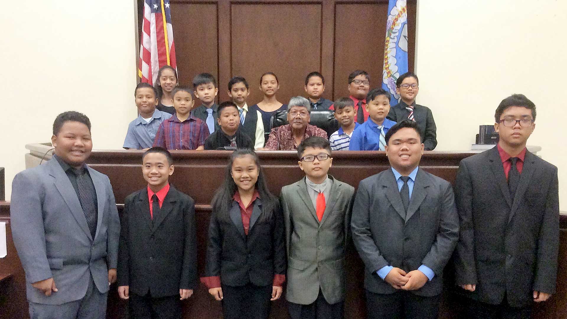 ESFDB “Tomorrow’s Attorneys” hold School Level “Civil War” Junior High ...