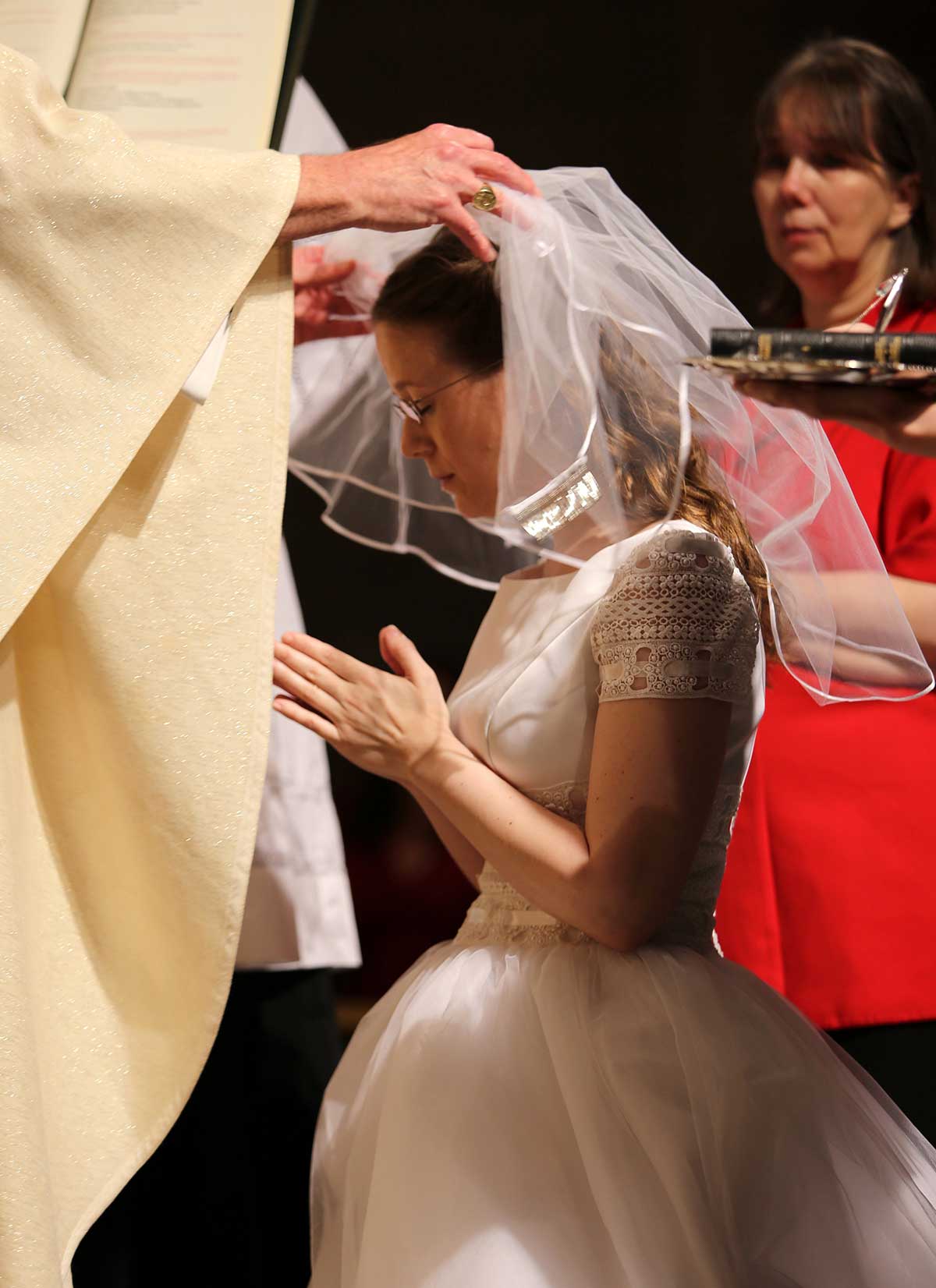 As consecrated virgins, three women promise lifelong fidelity to Christ ...