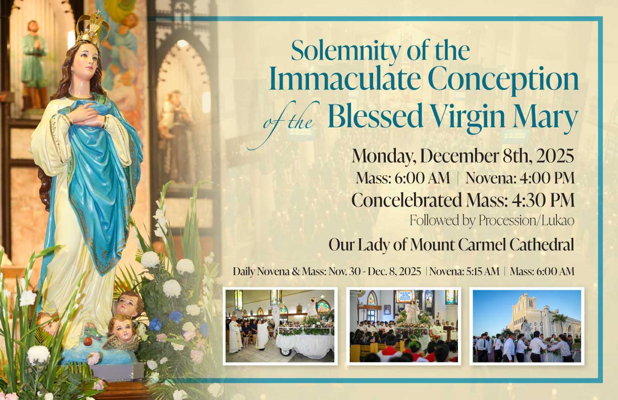 Solemnity of the Immaculate Conception of the Blessed Virgin Mary ...
